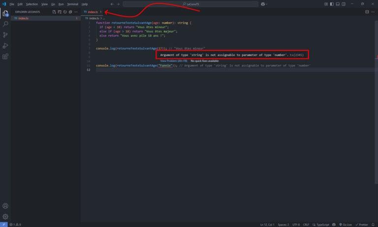 Comment bien typer ses fonctions TS, pour un code robuste